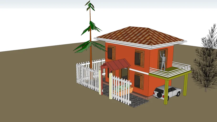 simple house | 3D Warehouse