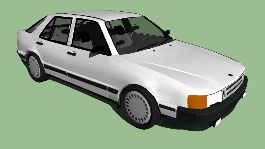 early 90's saab 9000 | 3D Warehouse