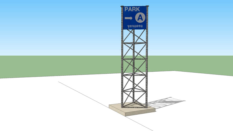 TRUSS - SIGNAGE | 3D Warehouse