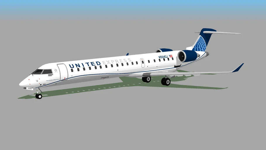 United Express (GoJet Airlines) (N504GJ) - Bombardier CRJ-550 (2019 ...
