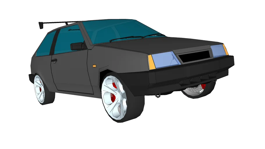 VAZ 2108/Lada Samara (Tuned) | 3D Warehouse