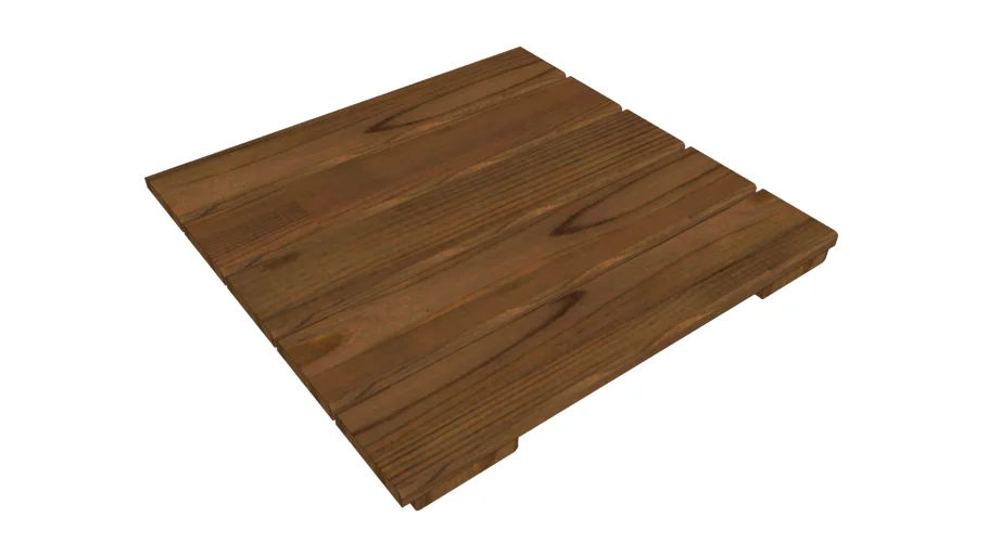 DECK MODULAR 50X50CM | 3D Warehouse