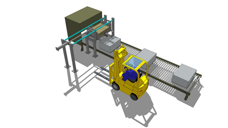 Conveyor Belt | 3D Warehouse