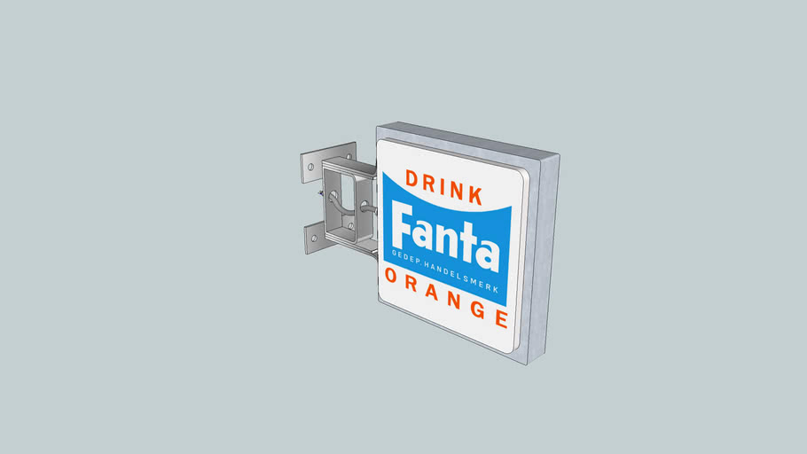 Fanta Light box | 3D Warehouse