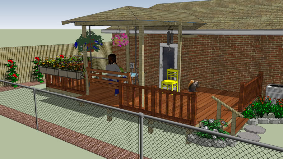 Backyard Deck | 3D Warehouse