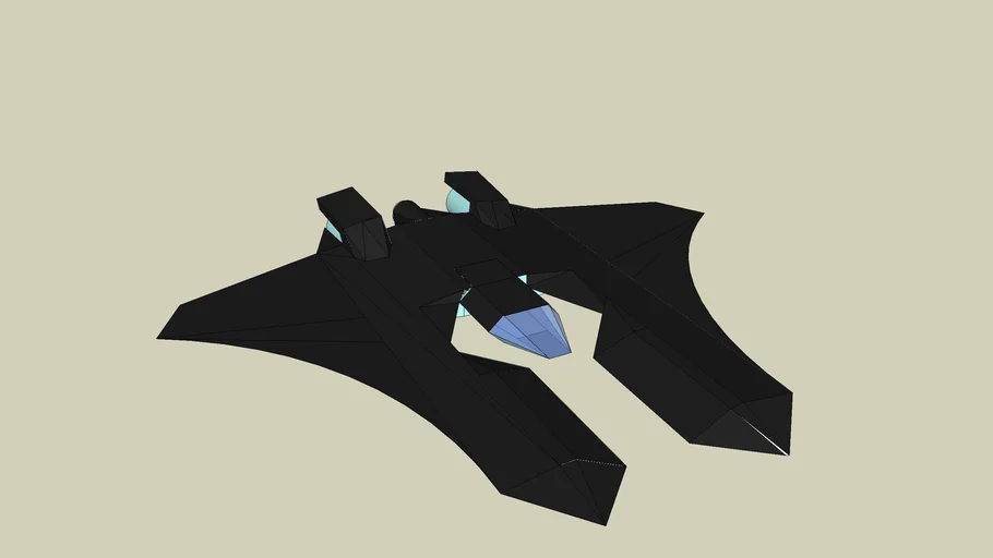 Stingray Trans atmospheric fighter | 3D Warehouse
