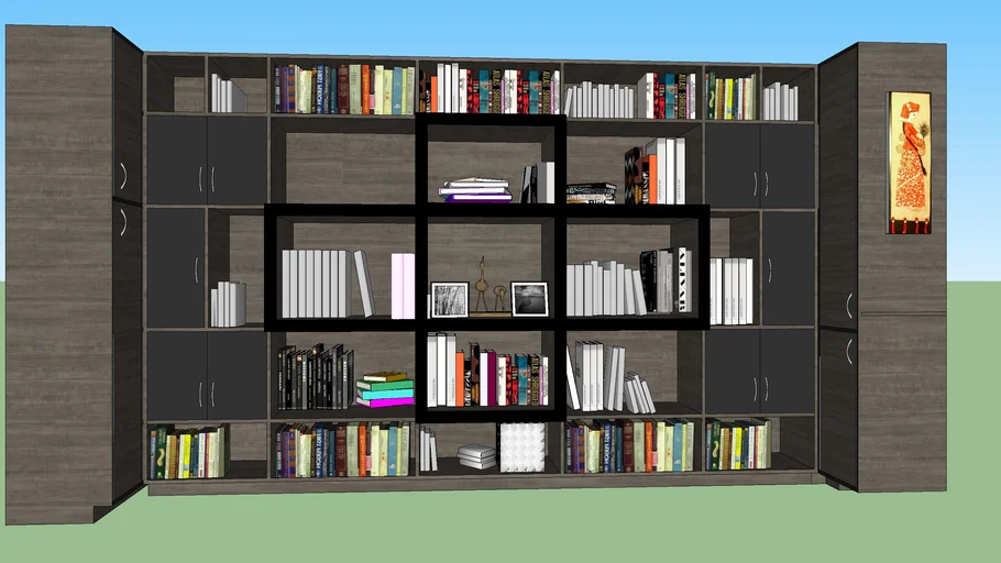 BOOKSHELF | 3D Warehouse