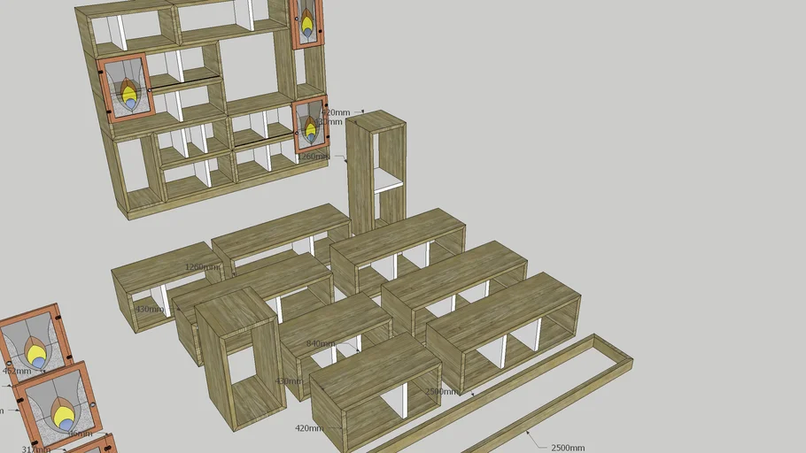 Boxed_Display_Unit | 3D Warehouse