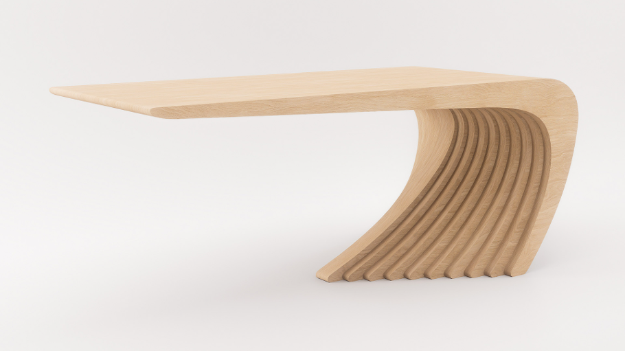 Woodbang Touchey - parametric coffee table - wood wooden custom customizable original modern ...