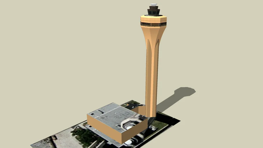 KMIA Control tower | 3D Warehouse