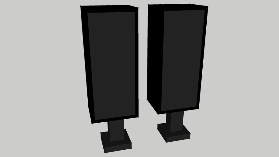 speaker set | 3D Warehouse