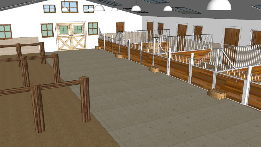 Estábulo para cavalos | 3D Warehouse