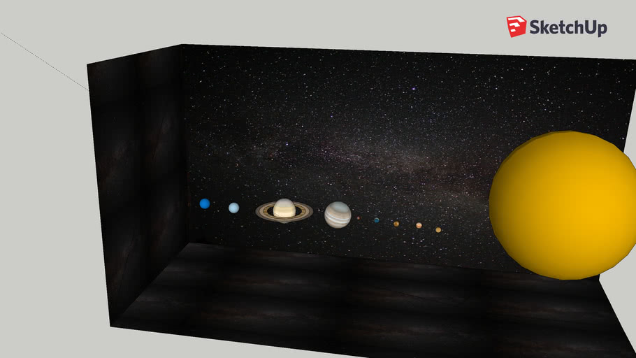 sistema solare | 3D Warehouse