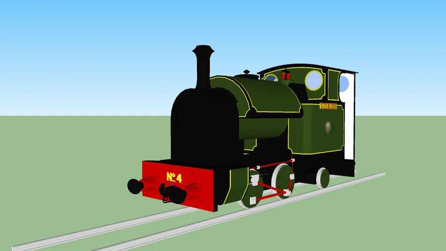 Talyllyn Railway No.4 ''Edward Thomas'' (1956) | 3D Warehouse