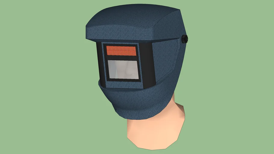 Safety First Series - Eyewear - Auto-Darkening Welding Mask | 3D Warehouse
