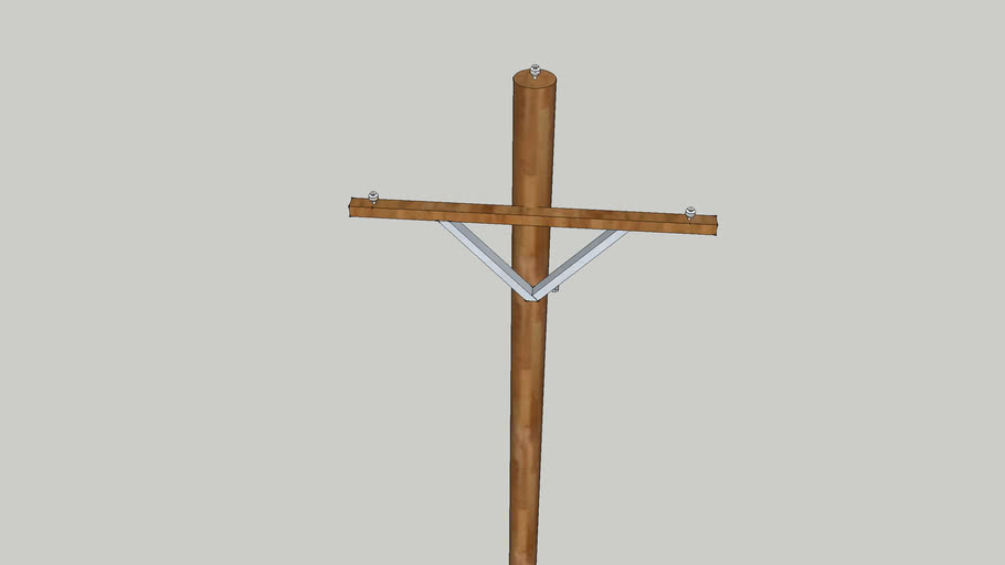 C1 Distribution Pole, Support Structure | 3D Warehouse