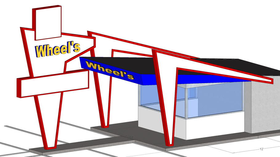 WHEELS - KIOSK | 3D Warehouse