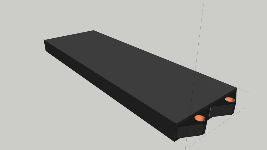 MagiCool Radiator 420mm (triple 120mm) | 3D Warehouse