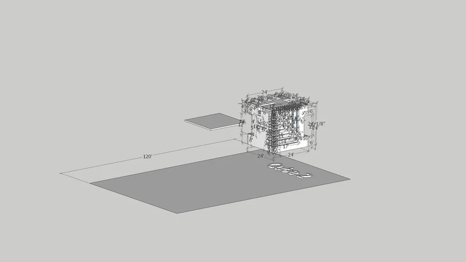 subtraction cube b | 3D Warehouse