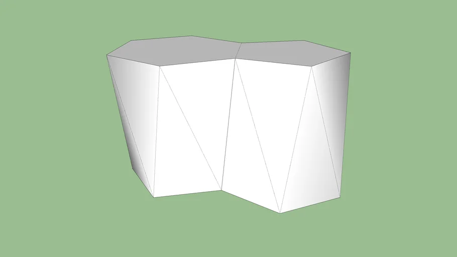 Geometry Procedure of Scutoid Shape | 3D Warehouse