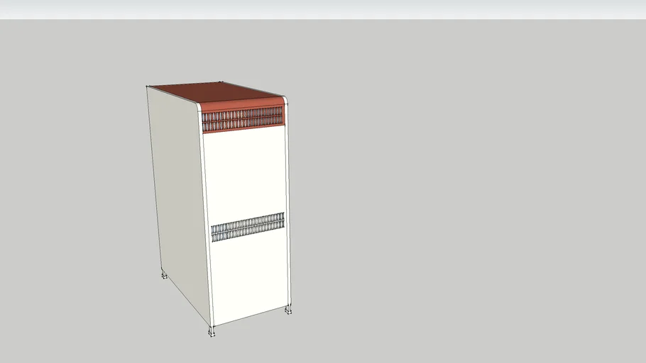 DecSystem 20 Single Cabinet | 3D Warehouse