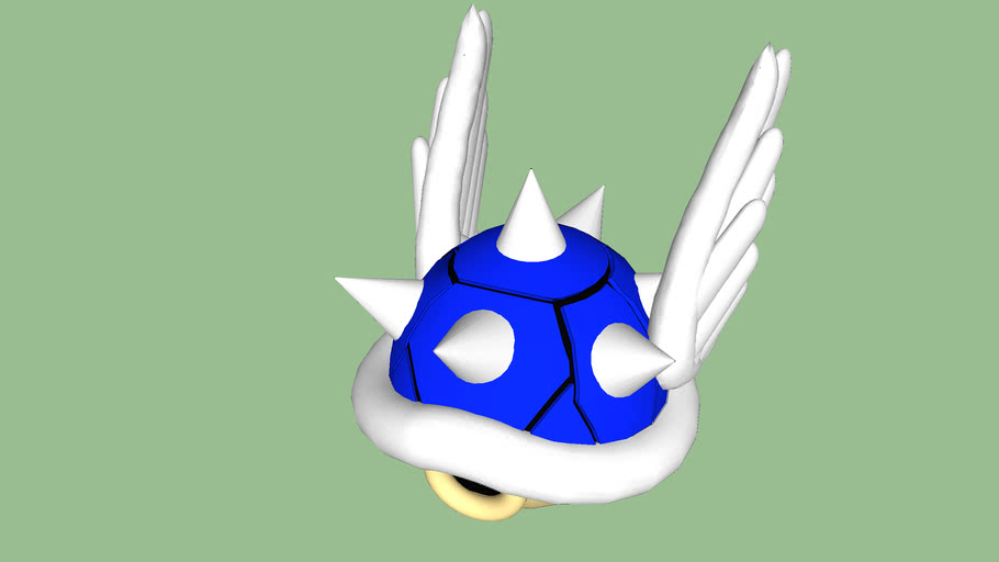 blue shell | 3D Warehouse