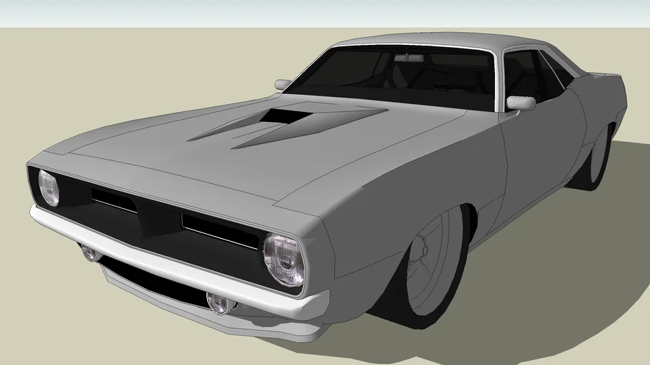 'sick fish'_Rad rides 1970 barracuda | 3D Warehouse