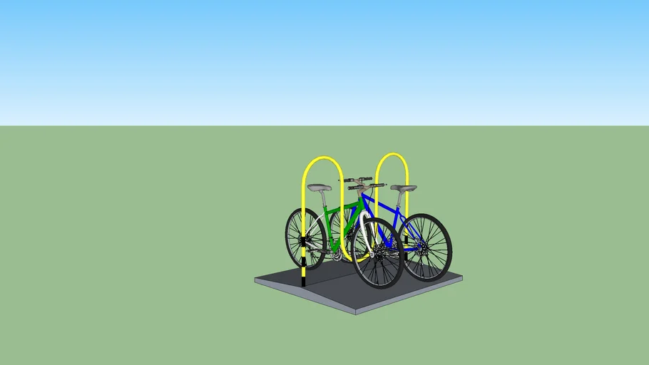 Bicycle Rack | 3D Warehouse