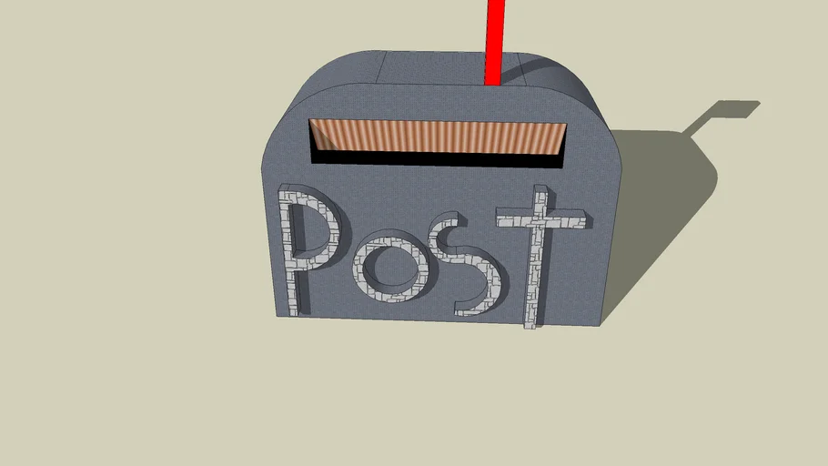 postbox | 3D Warehouse