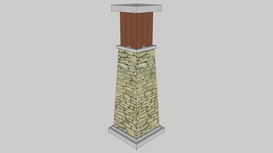 Tapered Column | 3D Warehouse