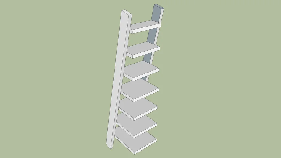 ladder shelf | 3D Warehouse