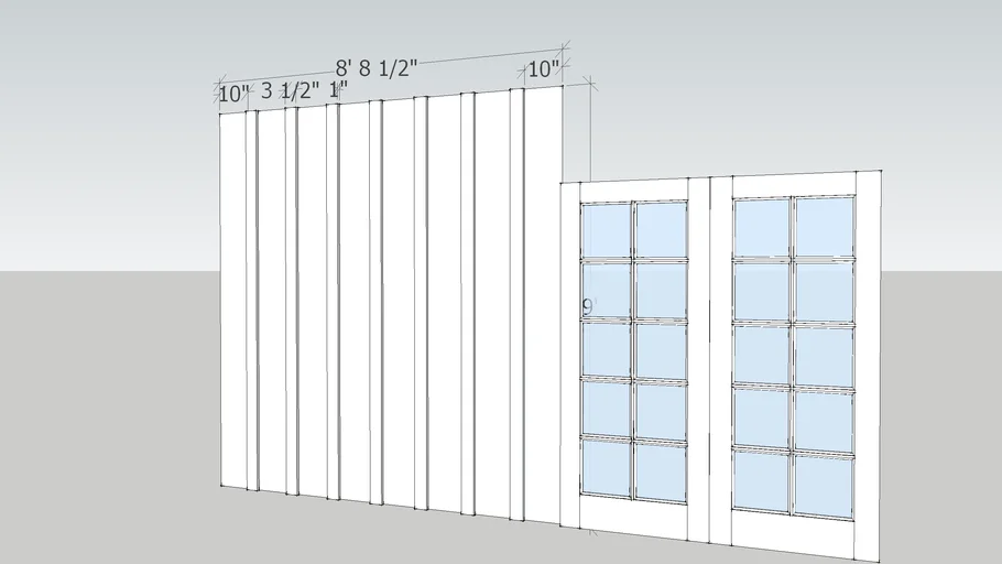 B&B wall | 3D Warehouse
