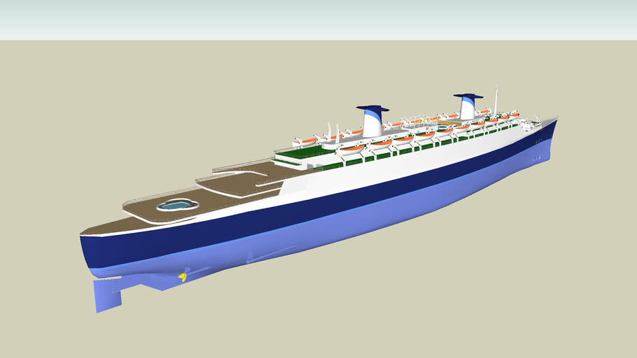 SS Norway-1980 (unfinished) | 3D Warehouse