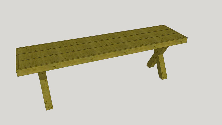 long table | 3D Warehouse