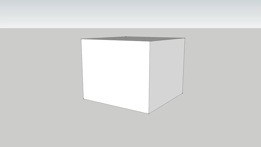Cube-Tuto 1 | 3D Warehouse