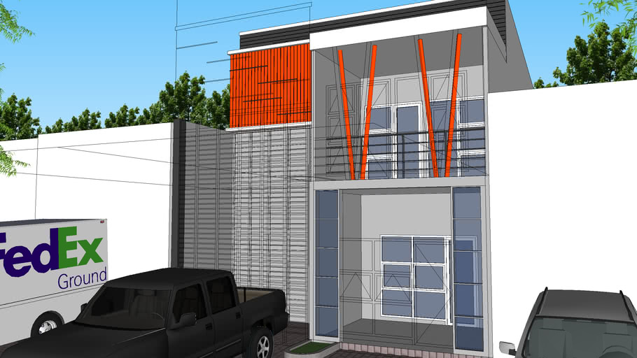 Ruko / Gudang / Storage | 3D Warehouse