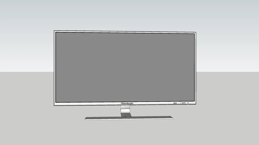 Monitor Viewsonic Large | 3D Warehouse