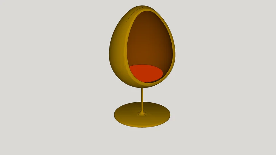 Egg Chair | 3D Warehouse