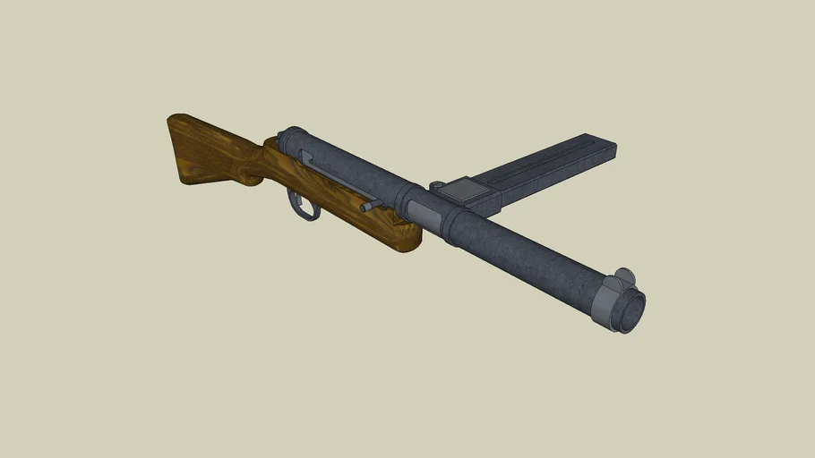 lanchester smg | 3D Warehouse
