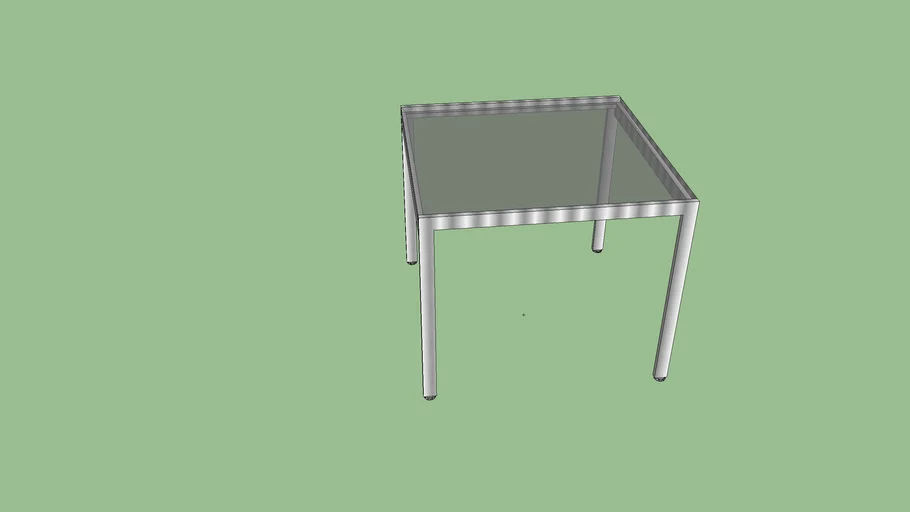 CMC2 social lounge square table 24D | 3D Warehouse