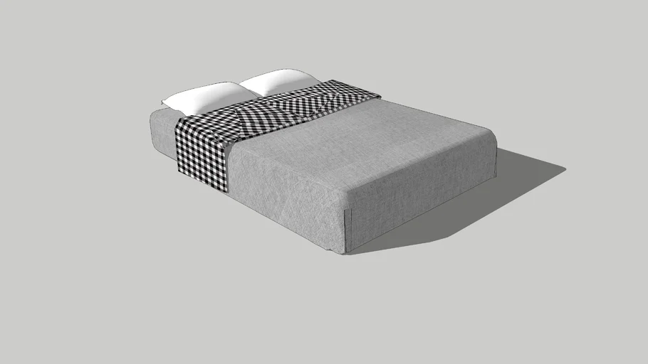 1500*2000 bed | 3D Warehouse