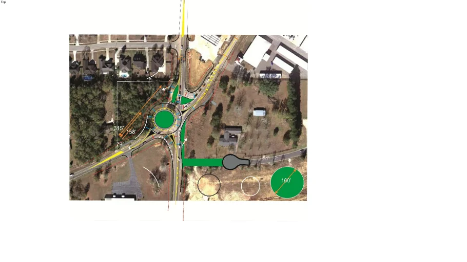 Jeff and Dawes single roundabout | 3D Warehouse