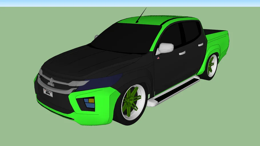 Mitsubishi Triton | 3D Warehouse