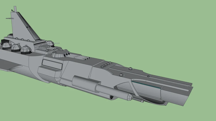 Beta Ray Bill's ship, Skuttlebutt | 3D Warehouse