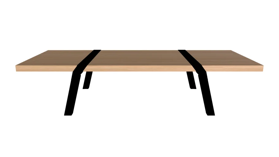 Pi11 one level coffee table Pi design Roderick Fry for Moaroom | 3D ...