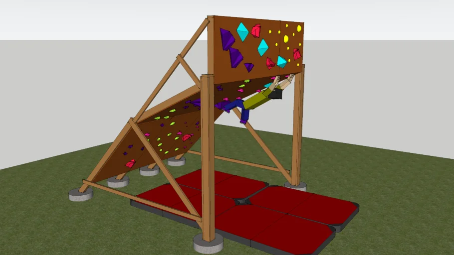 climbing wall | 3D Warehouse