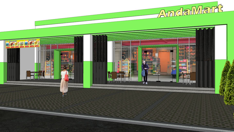 Minimarket | 3D Warehouse