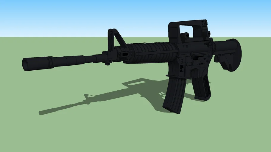 M4A1.pengfei xu | 3D Warehouse