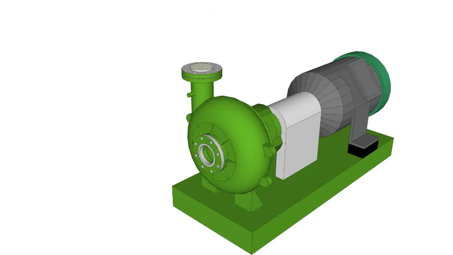 Bomba de Agua Malmedi eje libre modelo azf | 3D Warehouse