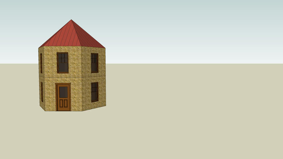 Octagon house | 3D Warehouse